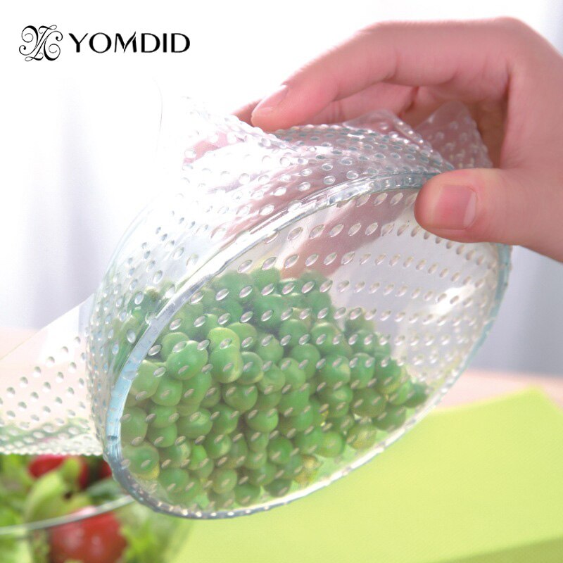 4Pcs/Lot Food Fresh Keeping Saran Wrap Multifuncti... – Grandado