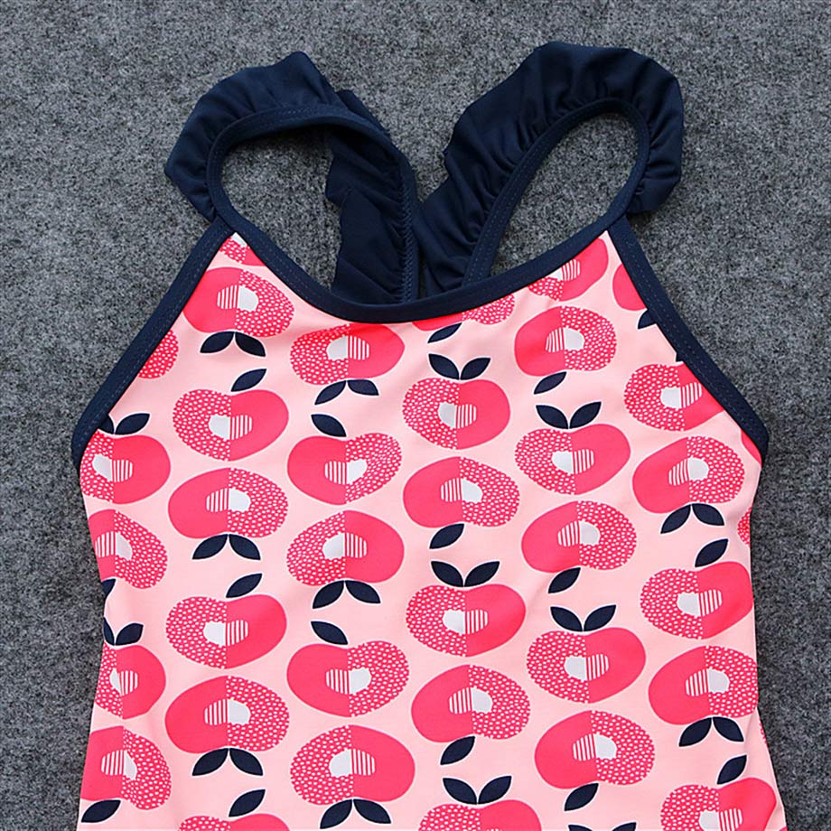 Fruit Print Baby Girl Swimsuit Kids One Piece Chil... – Vicedeal