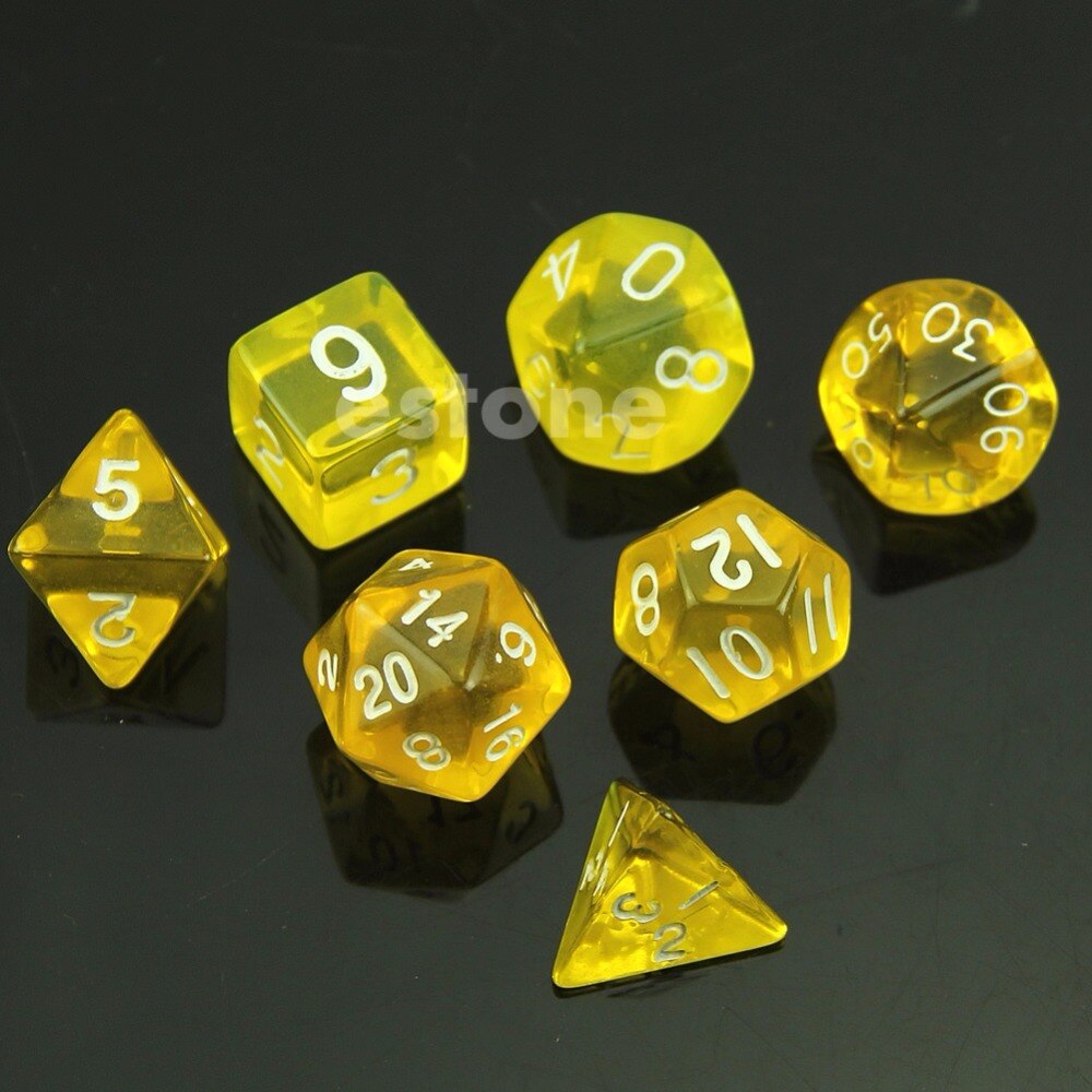Multi-Sided Die D4 D6 D8 D10 D12 D20 MTG RPG D&D D... – Grandado