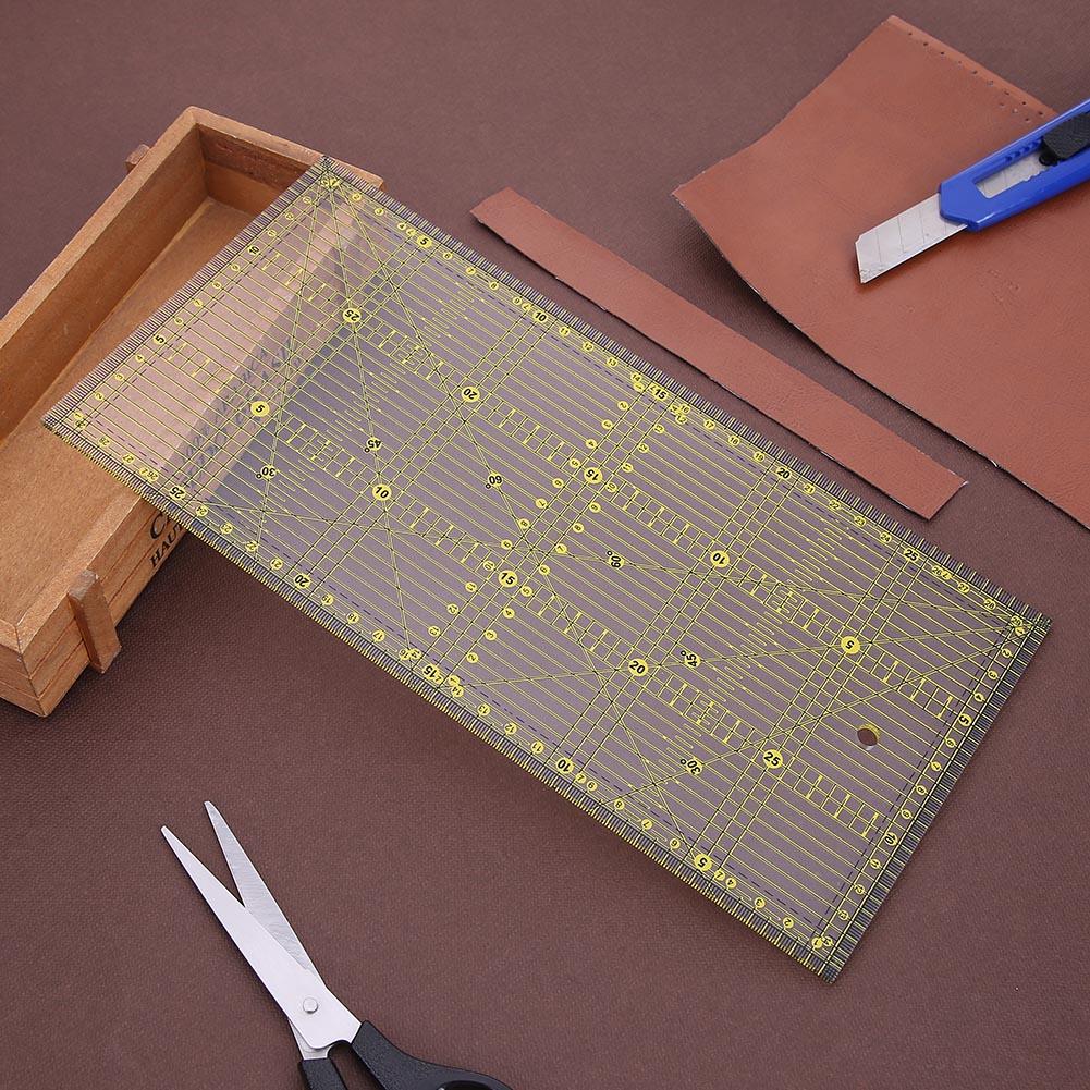 Multi-purpose Patchwork Cloth Quilt Ruler DIY Garm... – Grandado