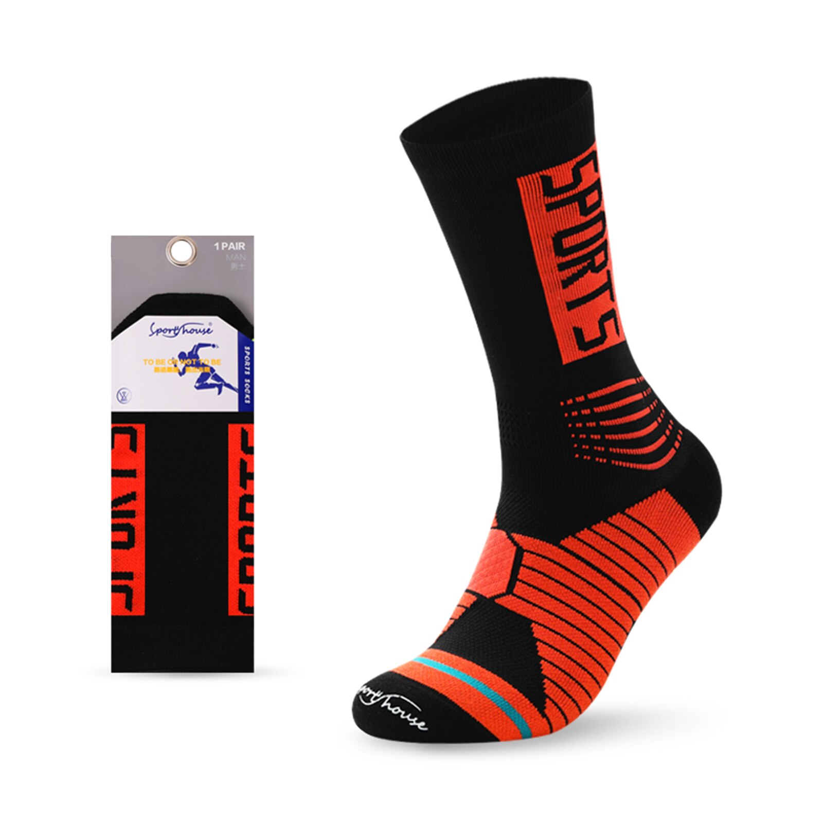 Men Outdoor Sports Basketball Socks Men Cycling So... – Vicedeal