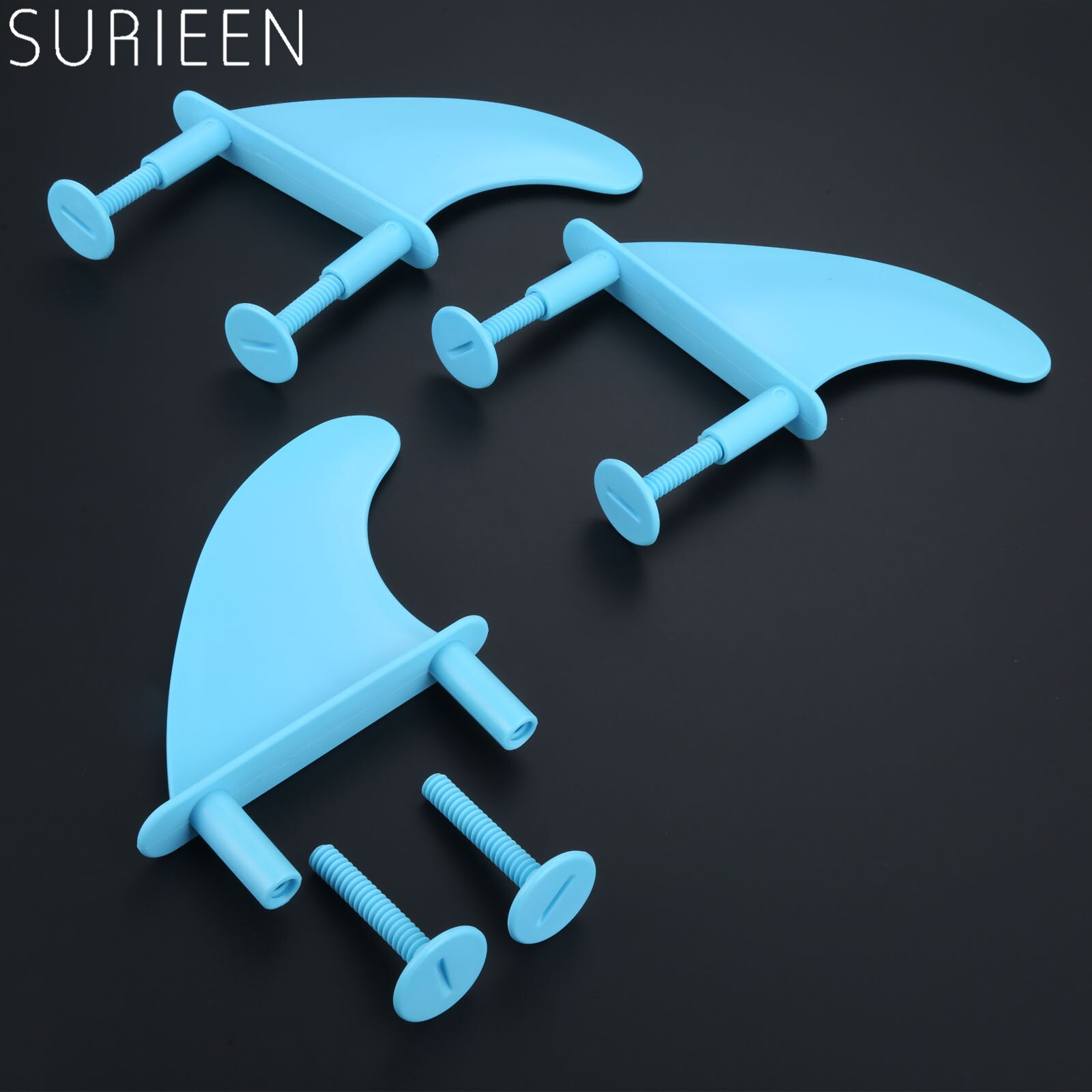 3Pcs Plastic Soft Top Surf Fin Performance Fin Ske... – Grandado