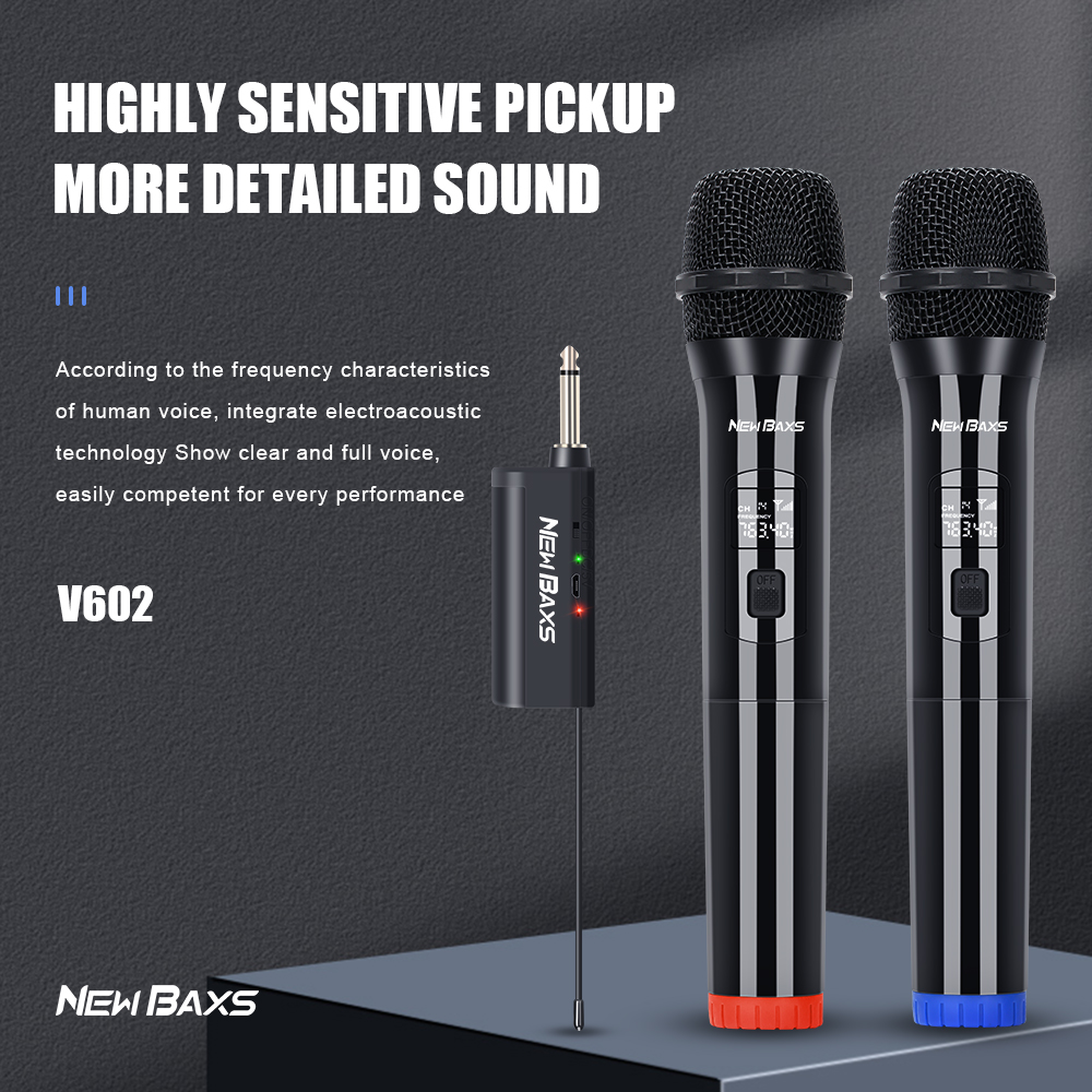 Wireless Microphone Dynamic Handheld Microphones K... – Vicedeal