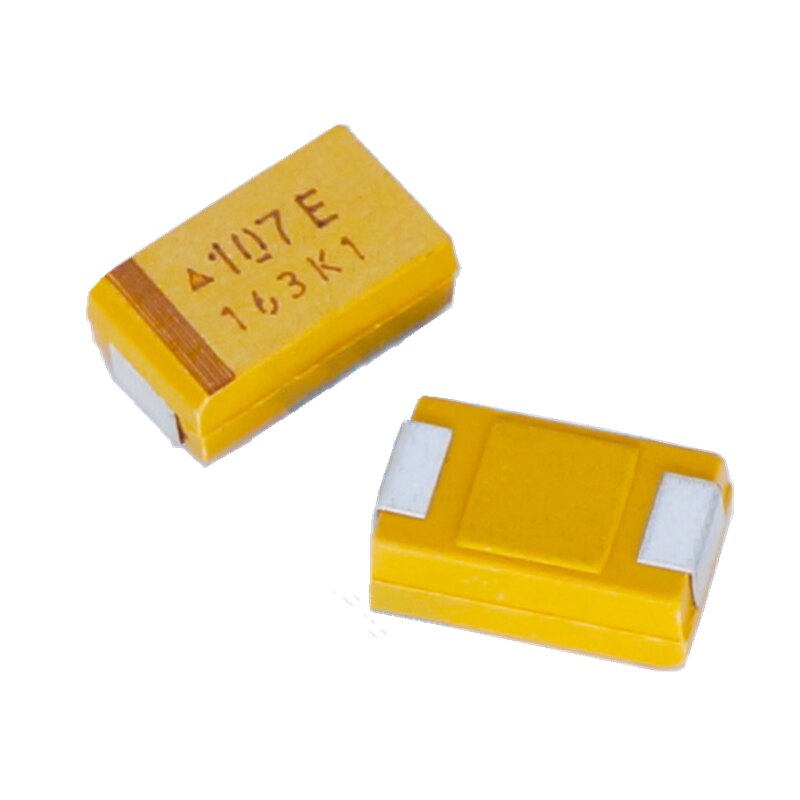 Type D 25V100UF 107E SMD tantalum capacitor 7343/2... – Grandado