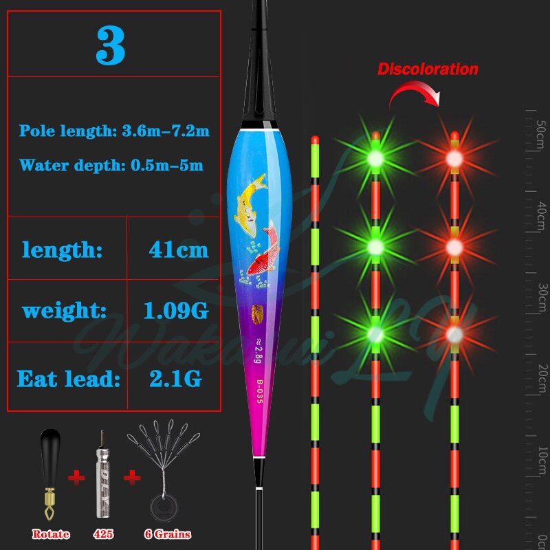 Nano Smart Led Fishing Float Zeer Gevoelige Herinn... – Grandado