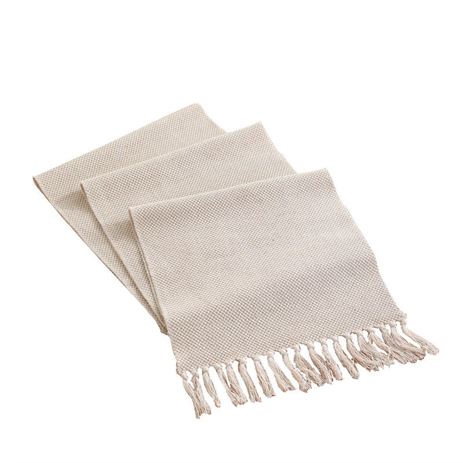 Simple Style Woven Table Cloth, Walf Checks/Wave D... – Grandado