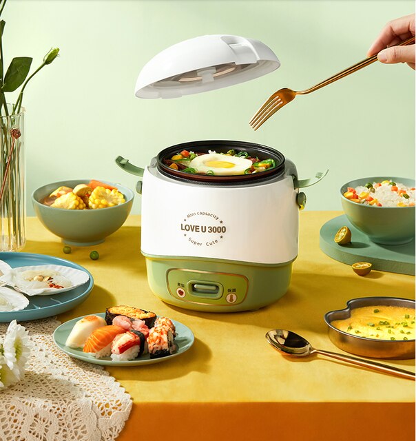 220V 1.2L Mini Electric Rice Cooker Non-stick Mult... – Vicedeal