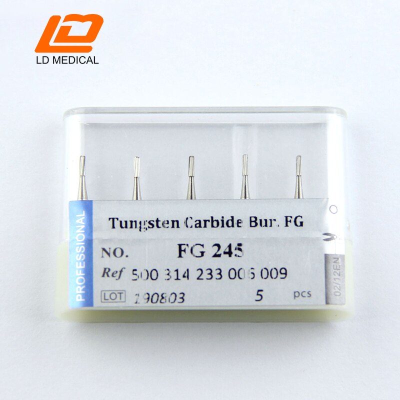 Dental Tungsten Carbide Burs FG 245（233 009) High ... – Vicedeal
