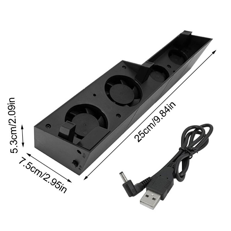 Cooling Fan for PS4 Console Cooler Five Fans Cooli... – Vicedeal