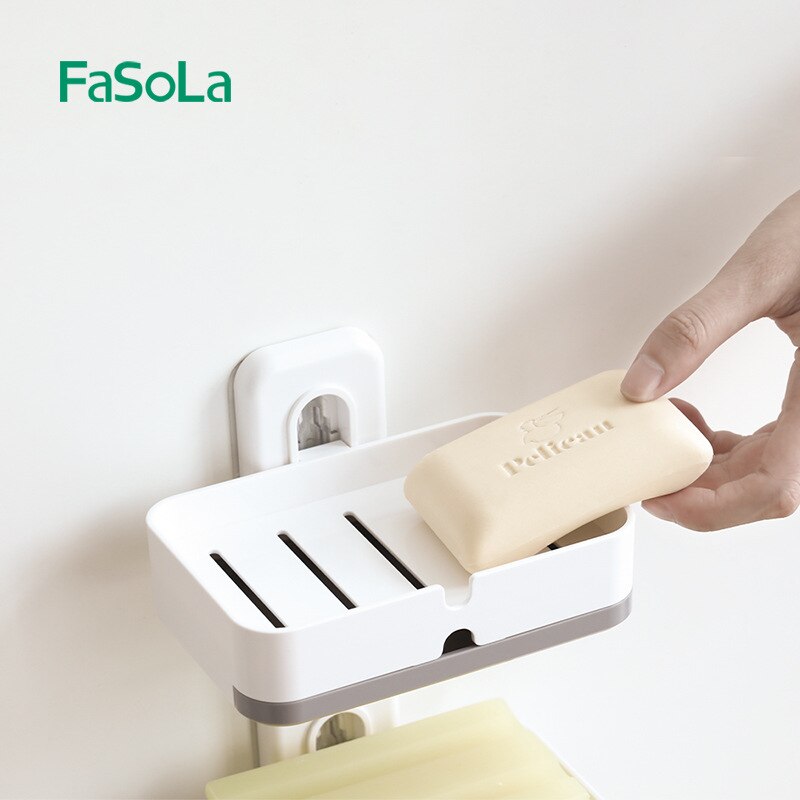 Simple non-perforated soap box suction cup wall-mo... – Grandado