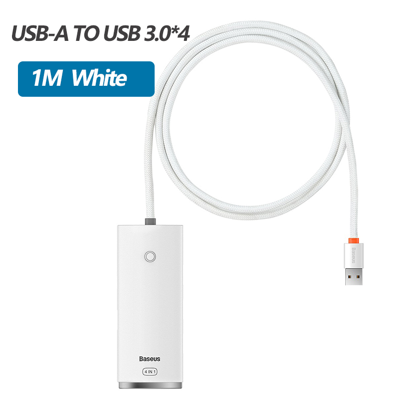 Baseus Lite Series 4-Port USB HUB Adapter USB Type... – Grandado