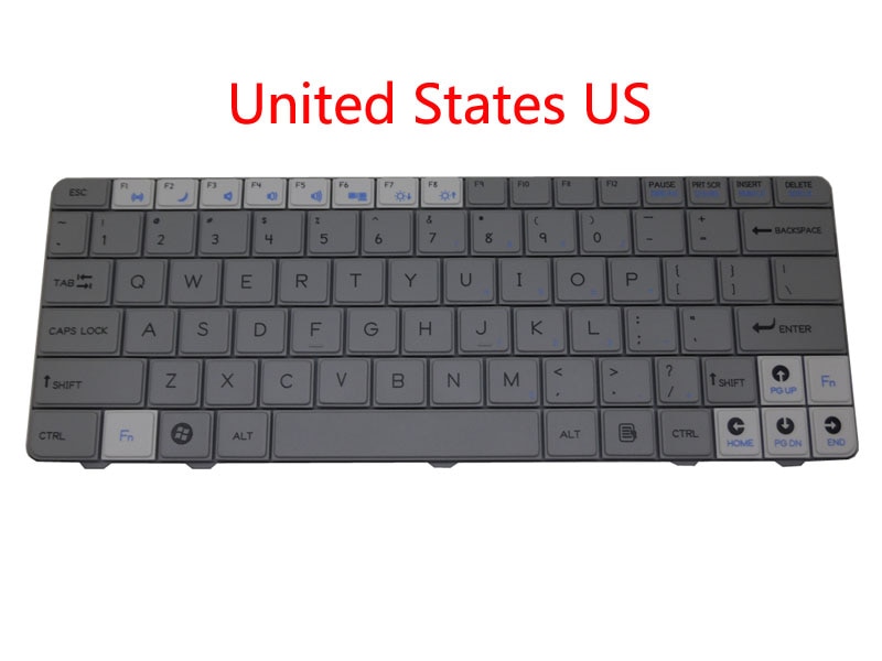 Laptop US BR Keyboard For Quanta NL2 Brazilian BR ... – Grandado