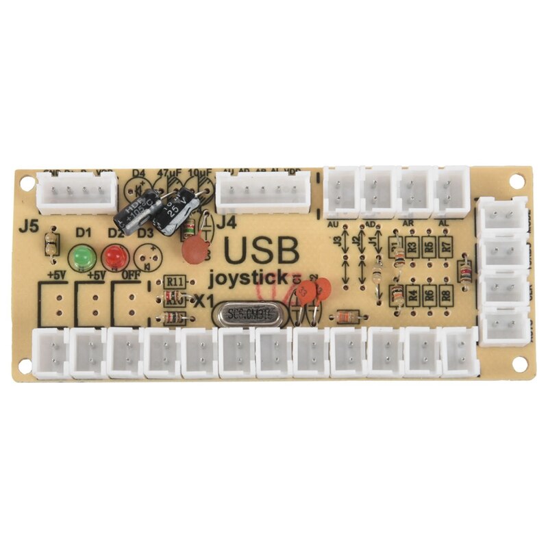 2x zero delay arcade usb encoder pc naar joystick ... – Vicedeal