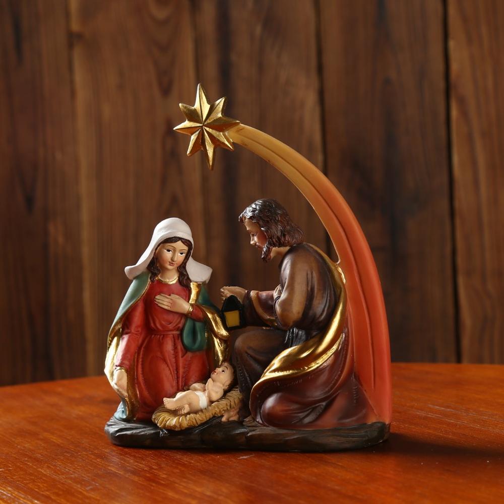 Christmas Home Decoration Profile Nativity Set Inc... – Grandado