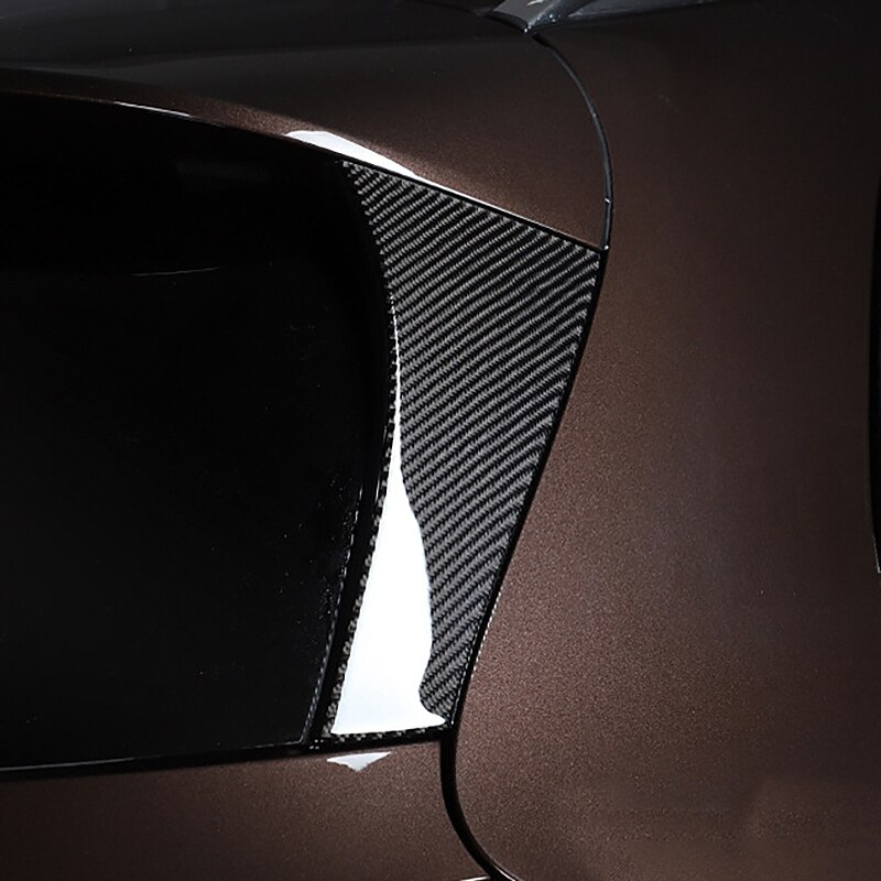 Carbon Fiber Rear Window Windshield Panel Decorati... – Grandado