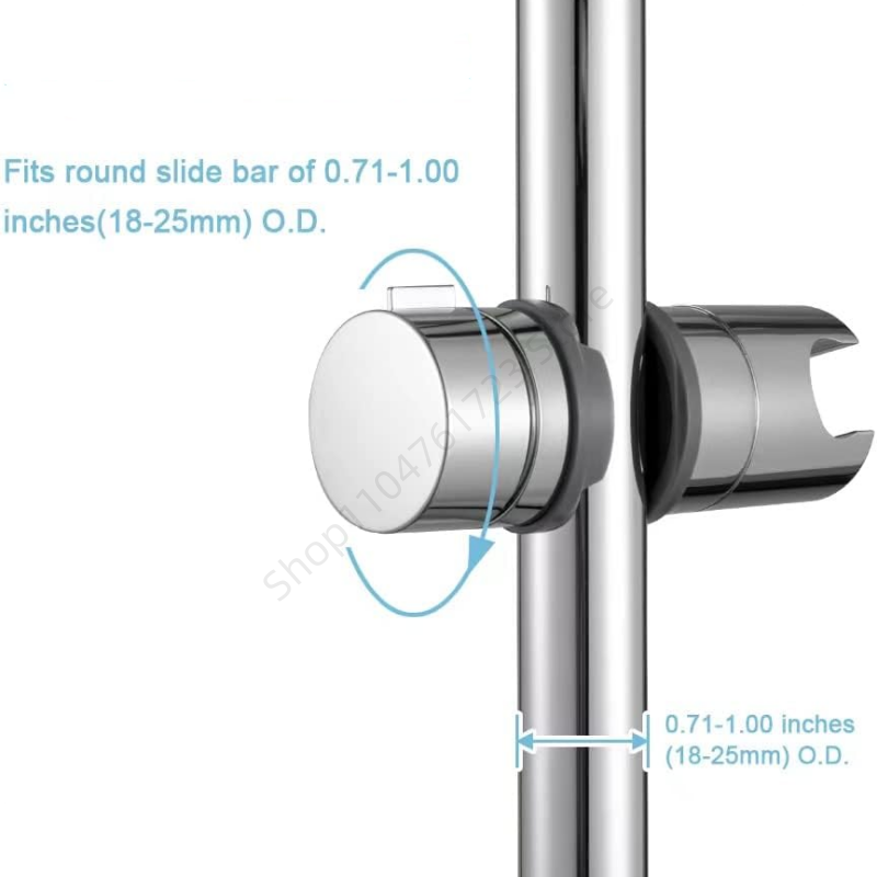 Adjustable Shower Head Holder 18mm~25mm Universal ... – Vicedeal