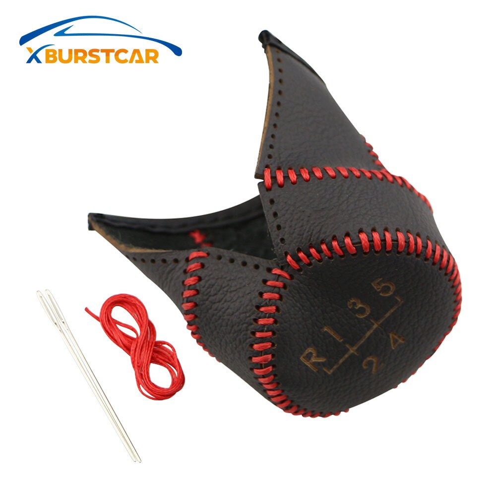 Xburstcar 5 Speed Leather Car Gear Shift Collars f... – Grandado