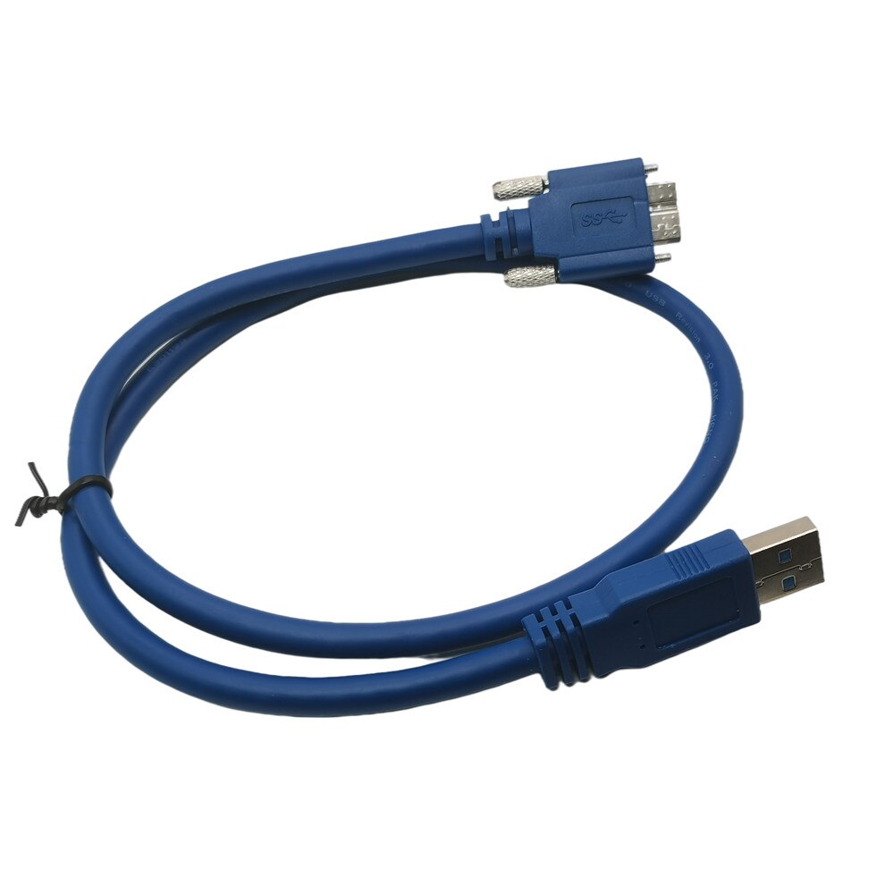 USB 3.0 to Micro B/M with Dual Screw Locking Cable... – Grandado