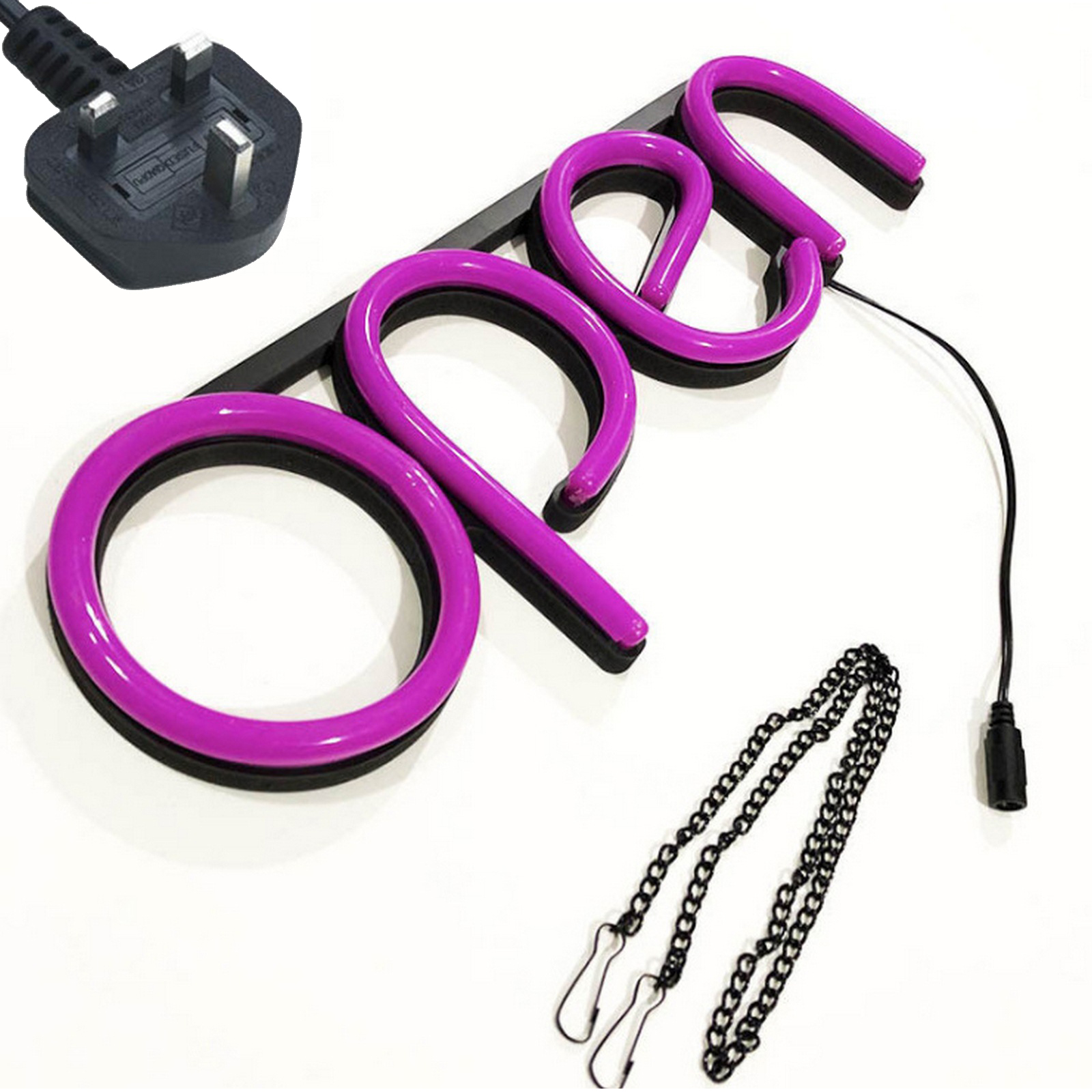 Store Window Displaying Ultra Bright Hanging Chain... – Grandado