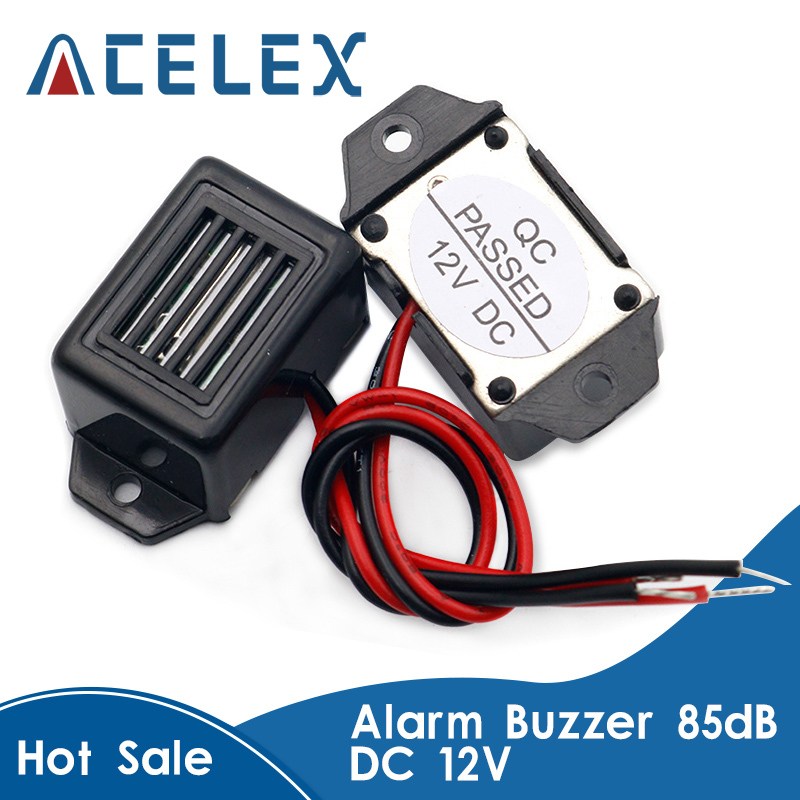Alarm Buzzer DC 12V 85dB Mini Electronic Alarm Buz... – Vicedeal