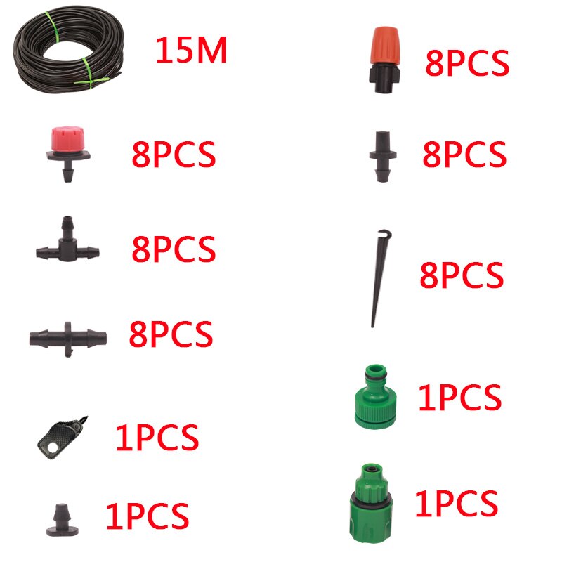 30M 50M Micro Drip Irrigation+Spray Watering Kits ... – Vicedeal