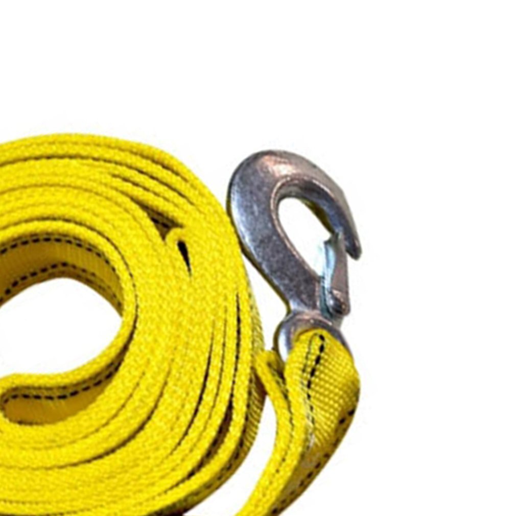 4M Heavy Duty 5 Ton Car Tow Cable Towing Pull Rope... – Grandado