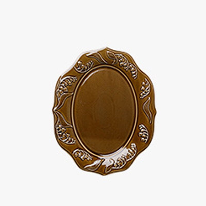 Retro Ceramic Plate Sets French Lily of The Valley... – Grandado