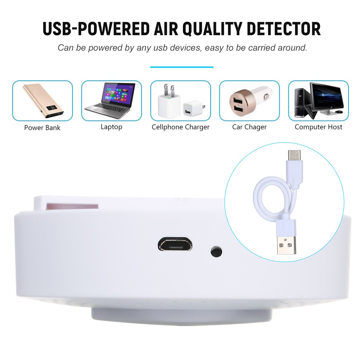 Smart Wi-Fi Air Monitor Air Meter Tester for Testi... – Grandado