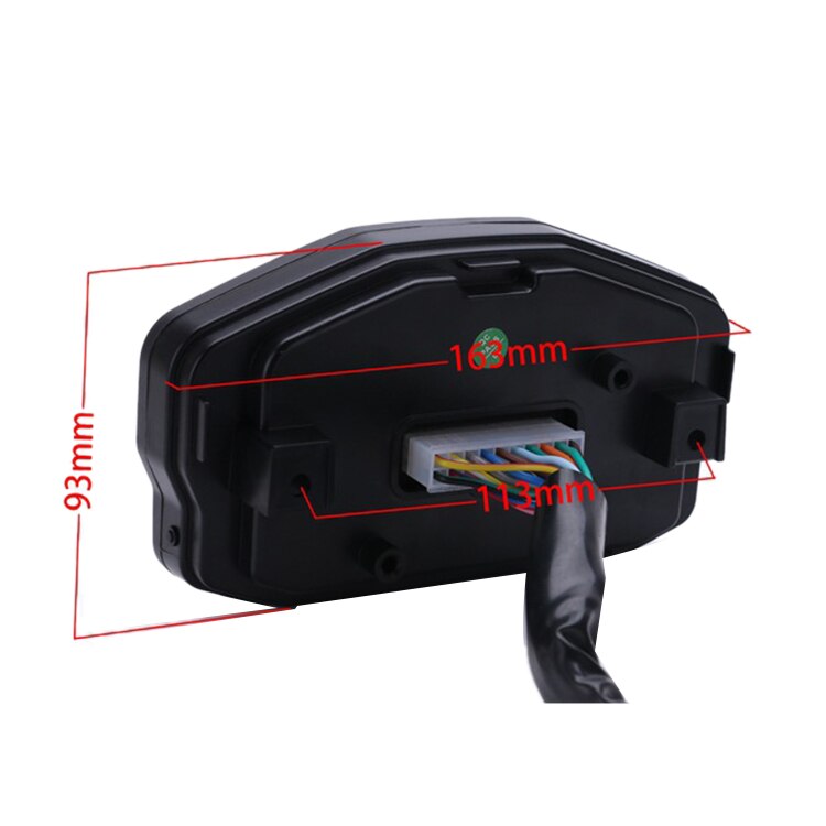 Motorcycle Universal Led Liquid Crystal Speeeter D... – Grandado