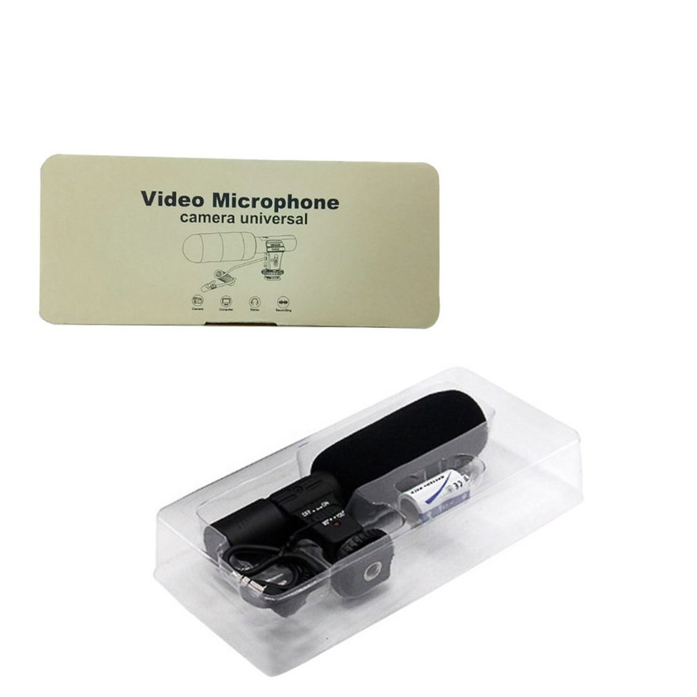 Camera Microphone Camera Condenser Interview Micro... – Grandado