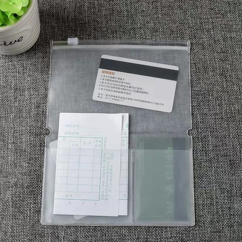 10pcs/Lot Single Zipper Pocket Refill Clear Transp... – Grandado