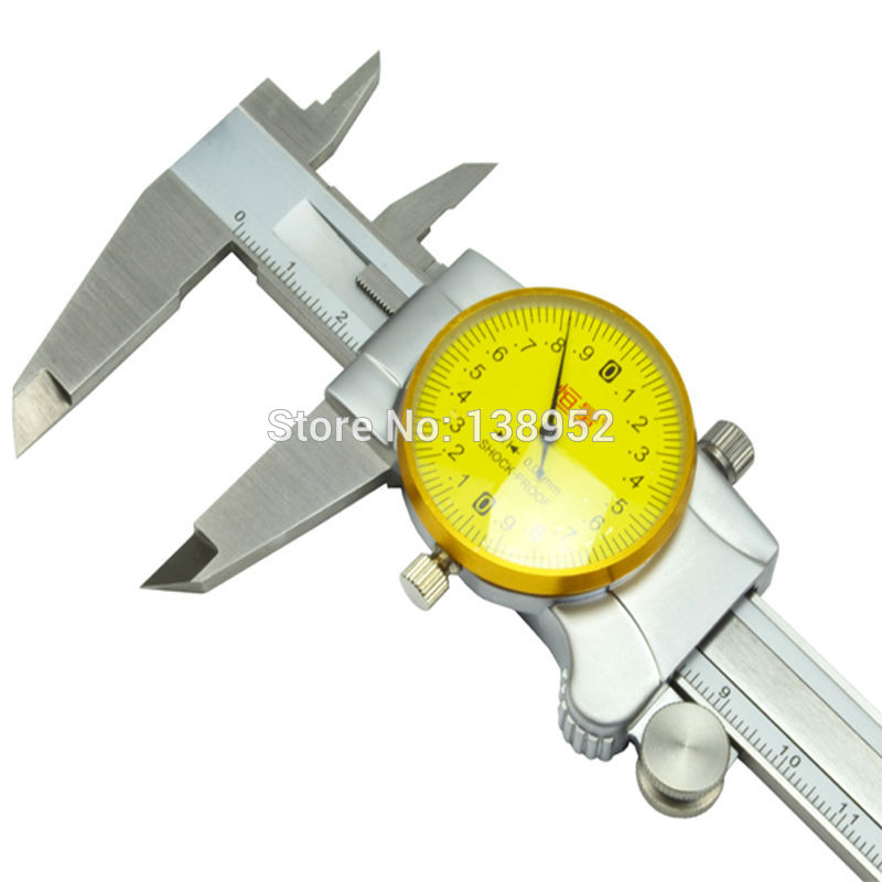 Premium Dial Caliper 0-6" 0.02MM Precision Do... – Grandado