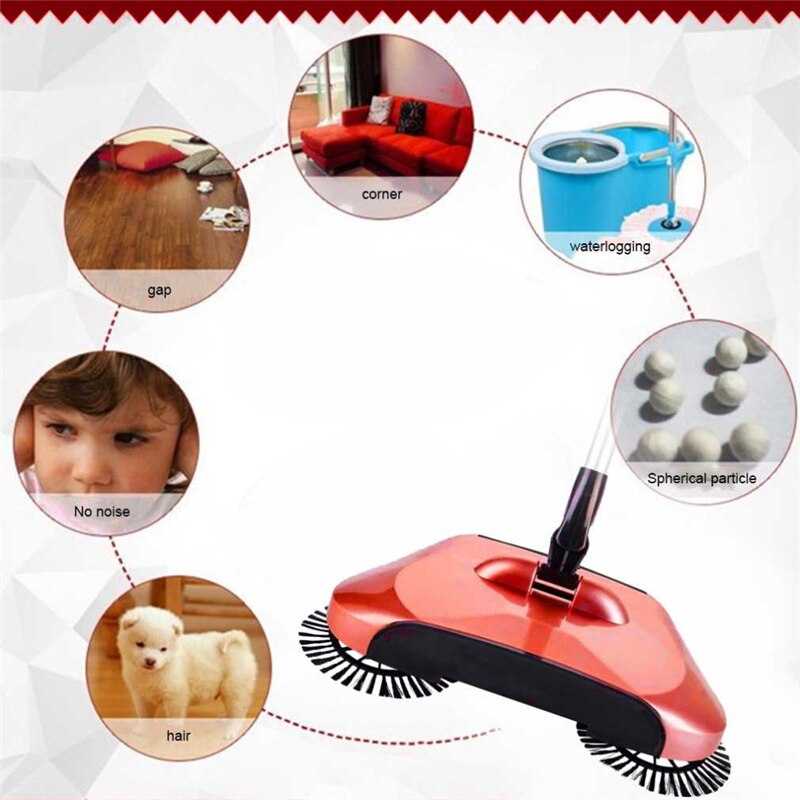 Stainless Steel Sweeping Machine Push Type Hand Pu... – Grandado