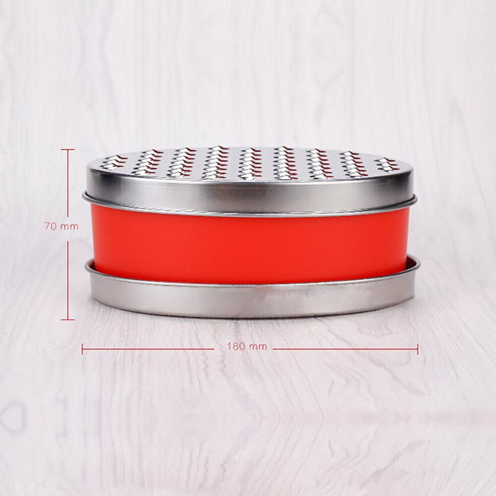 Cheese Grater with Food Storage Container Lid Vege... – Grandado