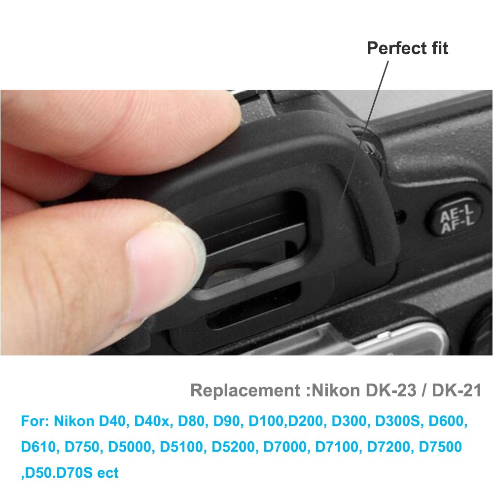LXH DK-23 Eyecup Eye Cup Eyepiece Viewfinder For N... – Grandado