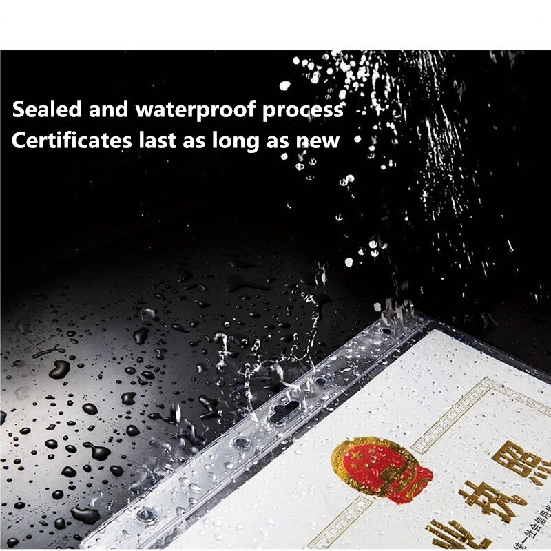 A4 Clear PVC Waterproof Resealable Zip Type Card H... – Grandado