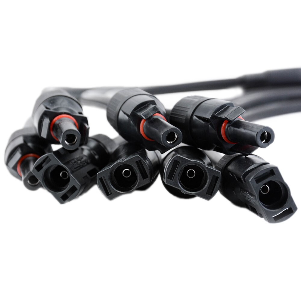 1 Pair 4-Y Solar Panels Parallel Connection Connec... – Vicedeal