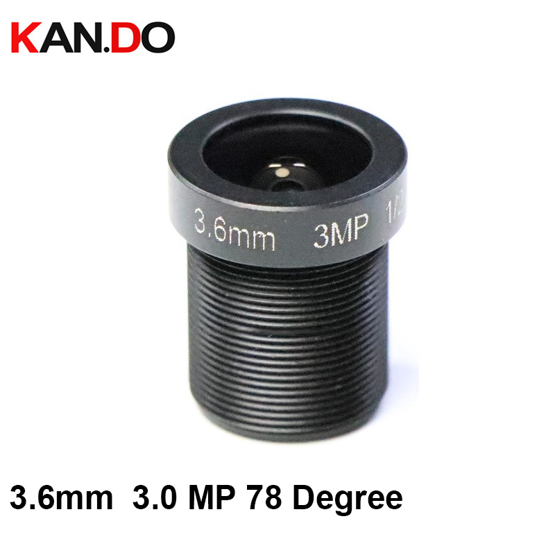 CCTV Camera 3.6mm Lens 3.0 MegaPixel 78 Degree MTV... – Grandado