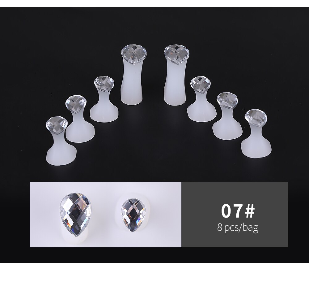 8pcs Soft Silicone Toe Separator Foot Finger Divid... – Grandado