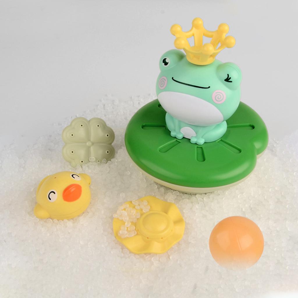 Baby Bath Toy Electric Frog Spray Water Shower Tub... – Grandado