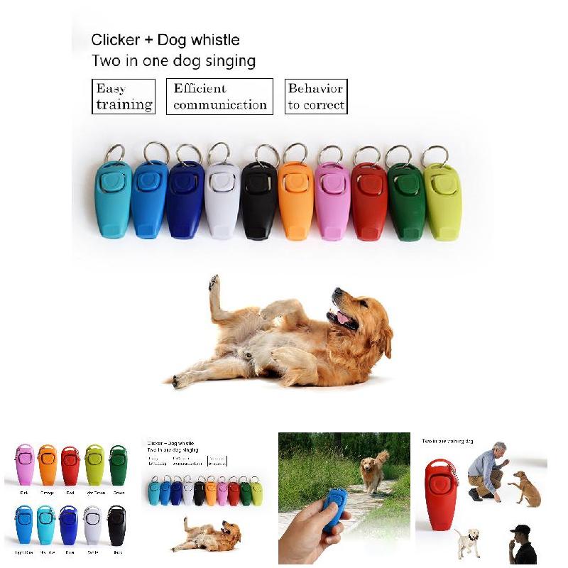 Combo Dog Clicker & Whistle - Training,Pet Trainer... – Vicedeal