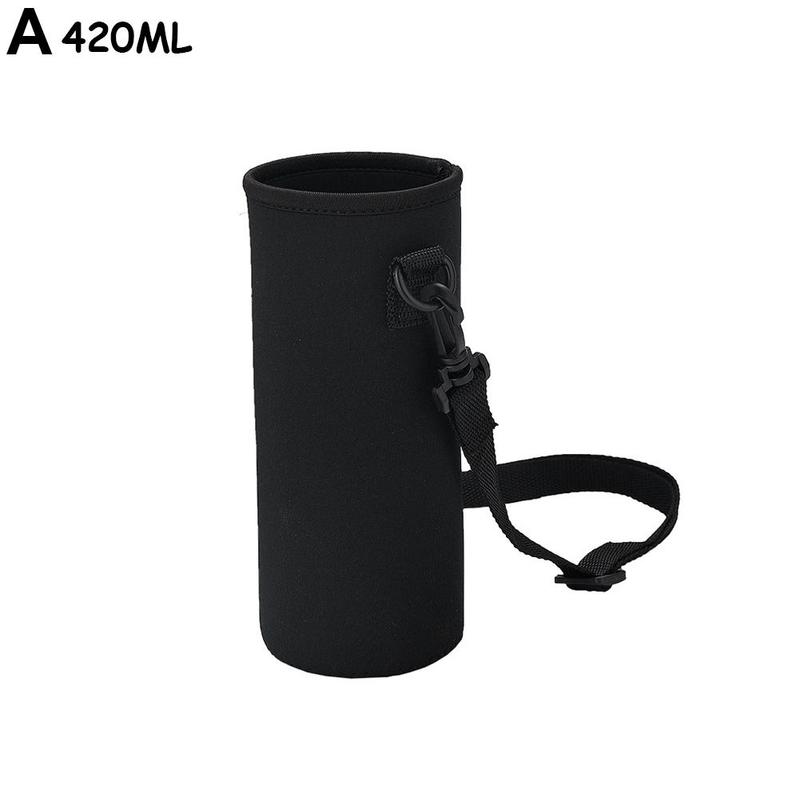 420-1500ml Black Bottle Insulat Bag Water Bottle I... – Grandado