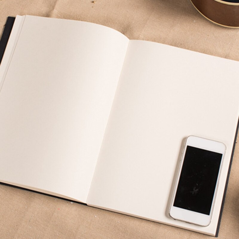 Zwarte Kaart Schetsboek Art Marker Schetsboek Gebr... – Grandado