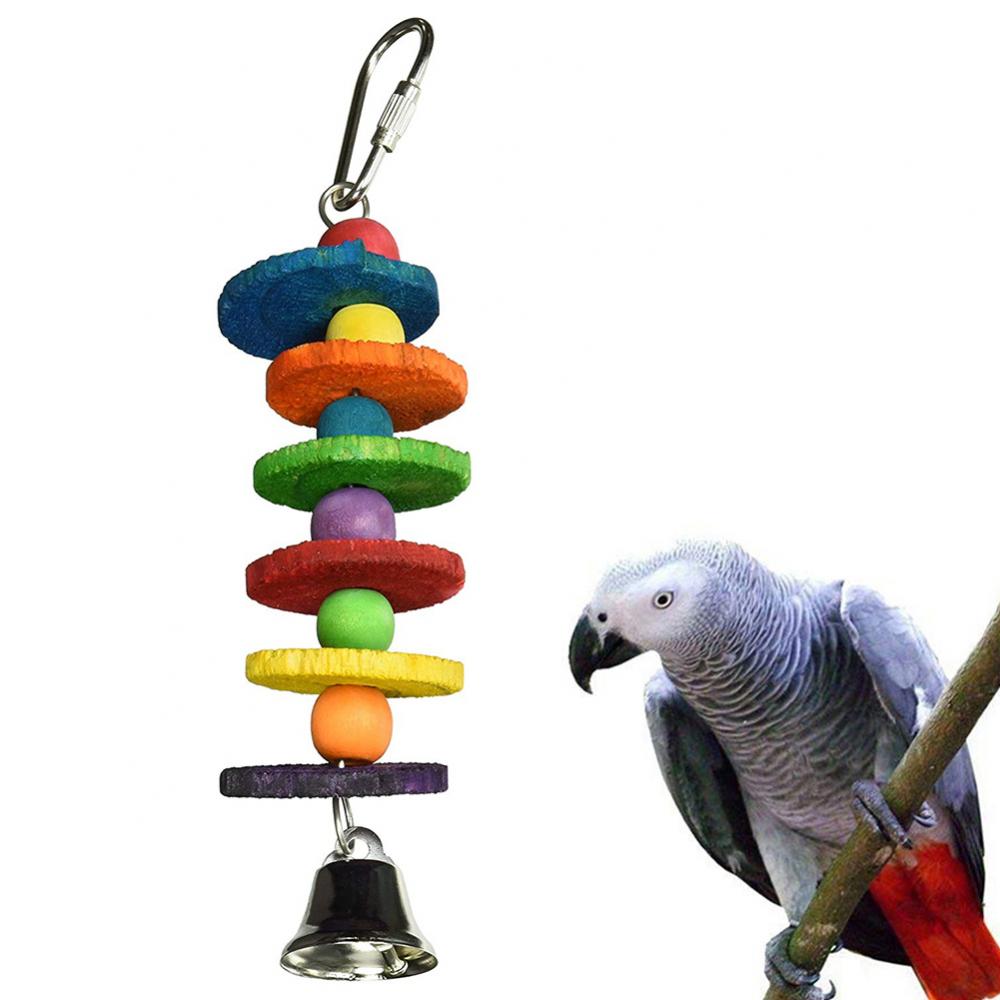 Pet Bird Parrot Ball Bell Climbing Grinding Paw Ha... – Grandado
