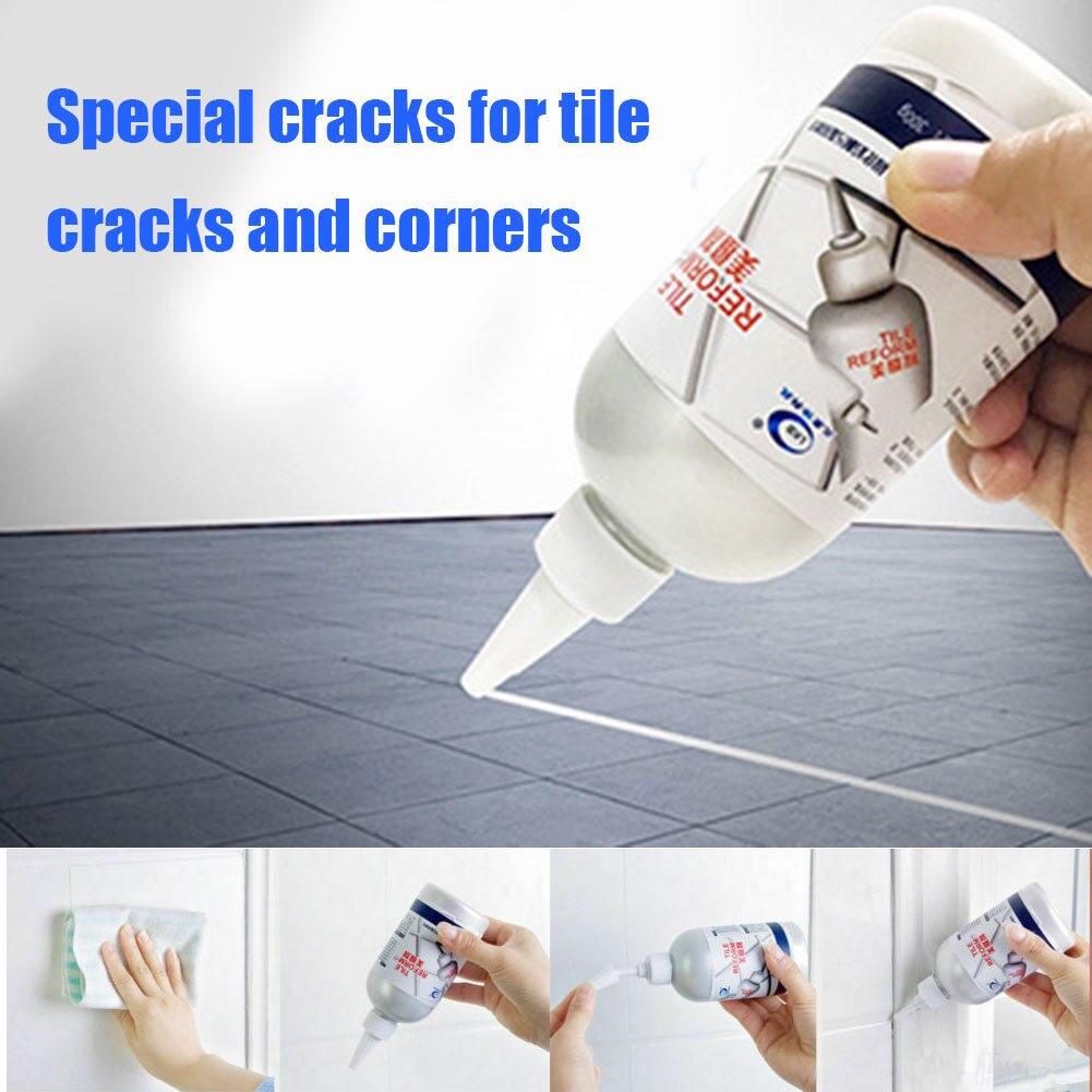 Tile Paste Adhesive Tube 280ml Grout Pen Restore t... – Grandado