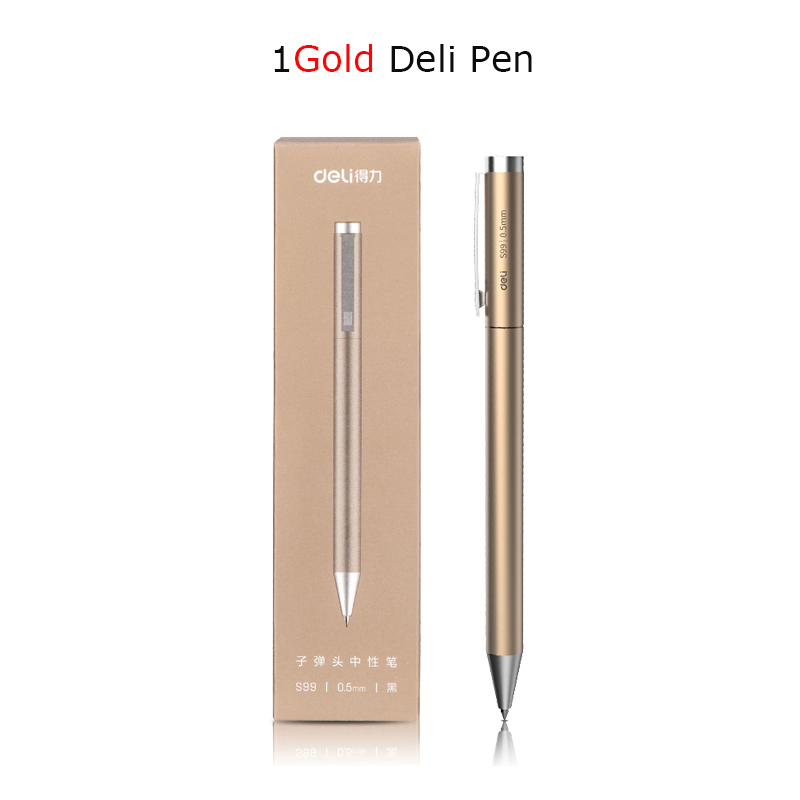 Deli Metall Gel Zeichen Stift 0,5 MM Tinte Mi Rota... – Vicedeal