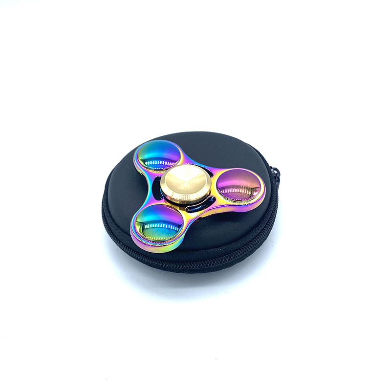 Colorful UFO Fidget Spinner Three Leaves Fingertip... – Vicedeal