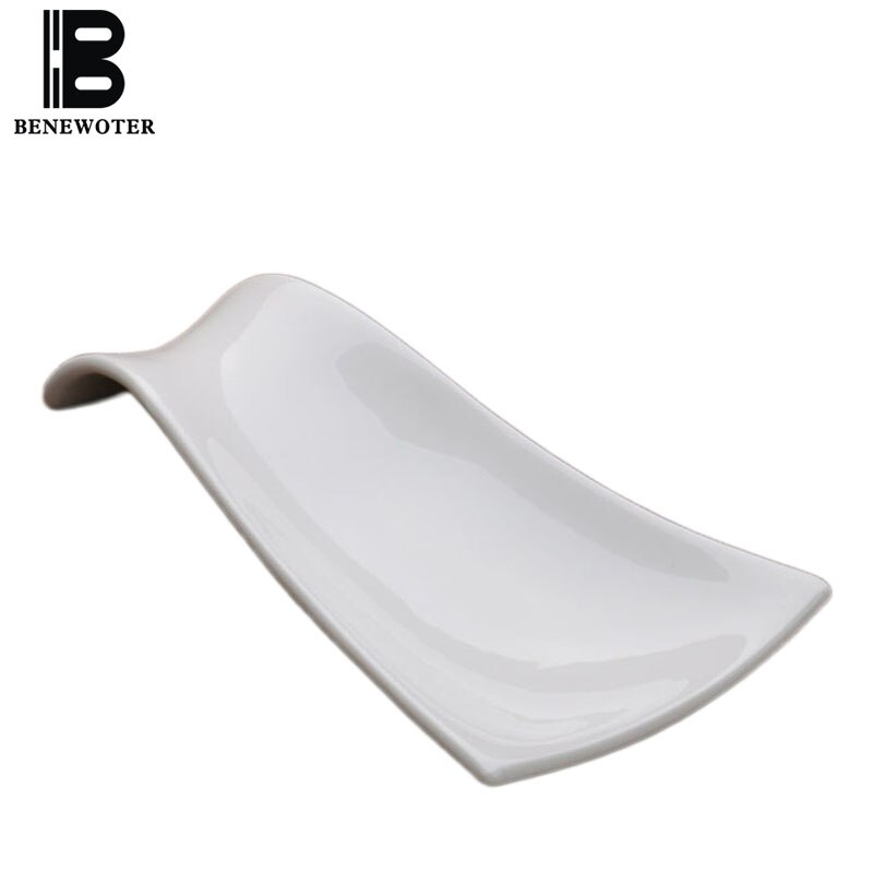 Modern Brief Irregular White Dinner Plate Ceramic ... – Grandado