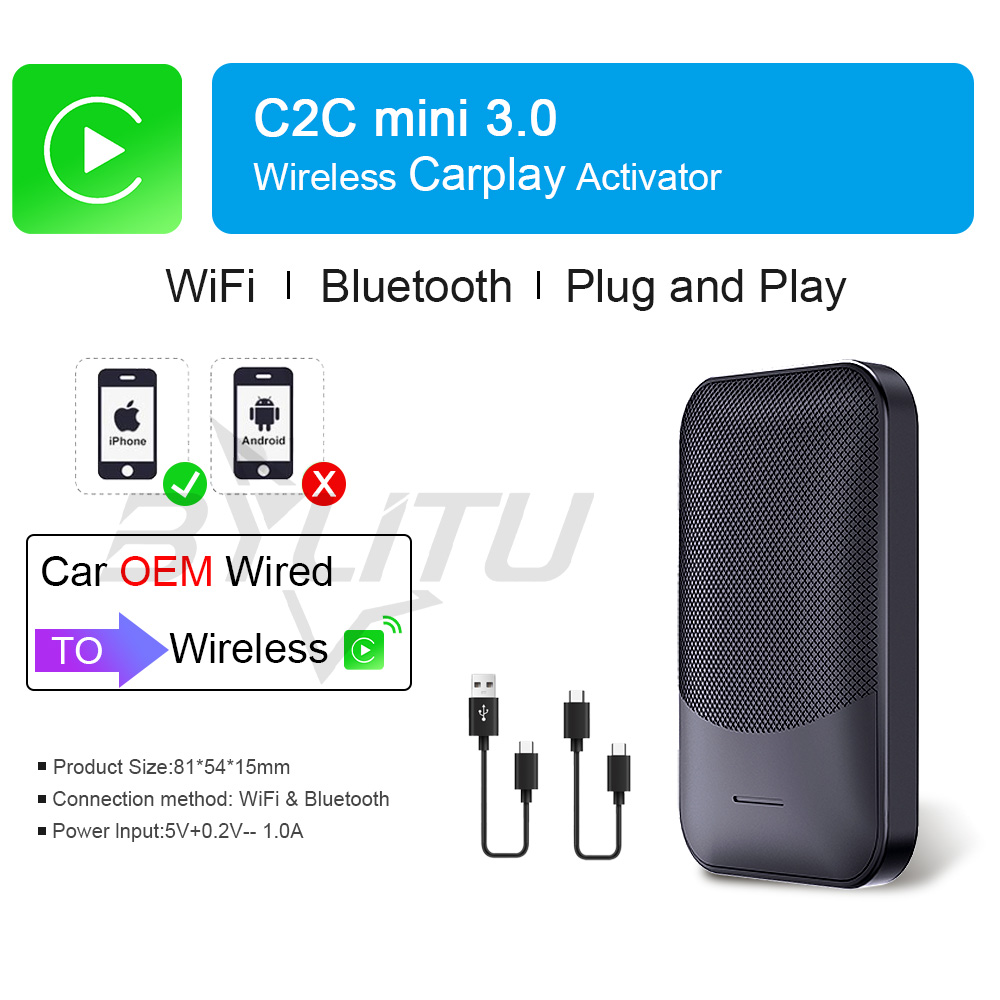 CarPlay Android automatic wired to wireless adapte... – Vicedeal