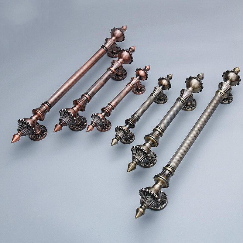 Door Handle Antique Zinc Alloy Multi-size Handle D... – Grandado